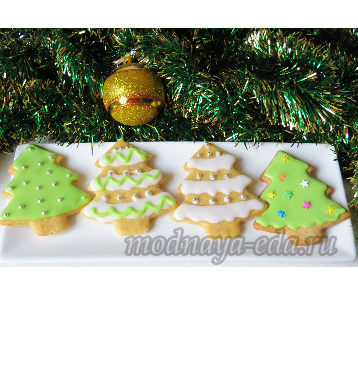 Новогоднее печенье